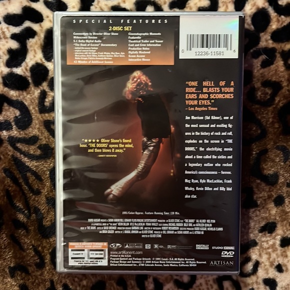 Artisan | Media | The Doors An Oliver Stone Film Special Artisan ...
